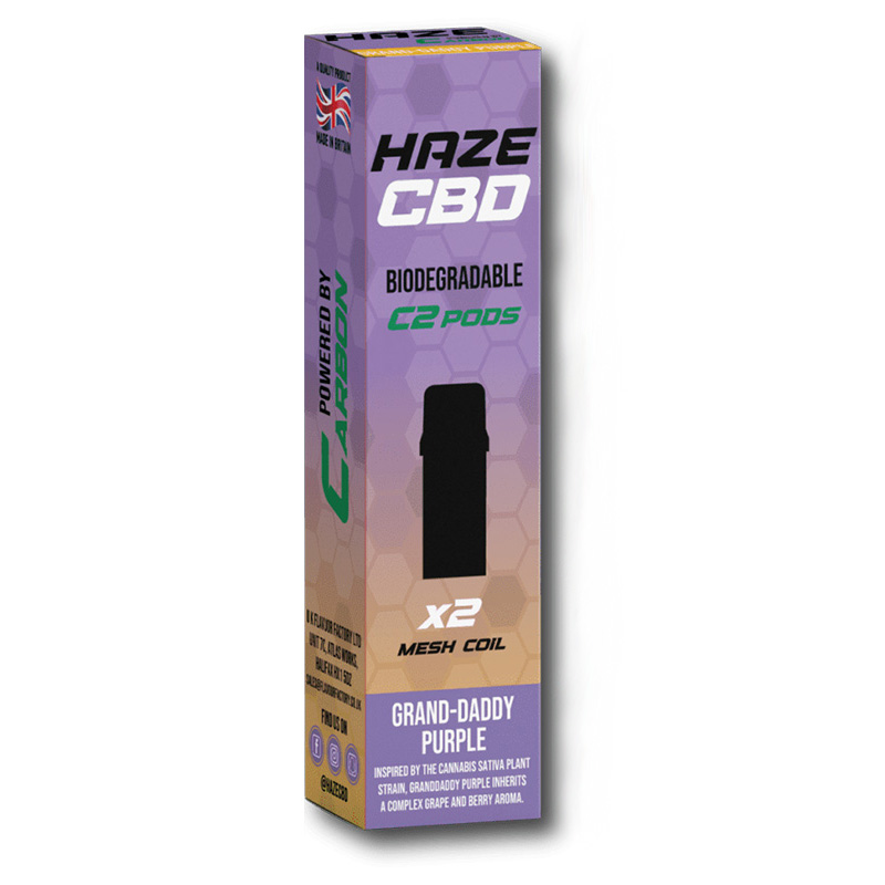 Carbon C2 Vape Pod Kit Bundle by Haze CBD | CBD Oil King